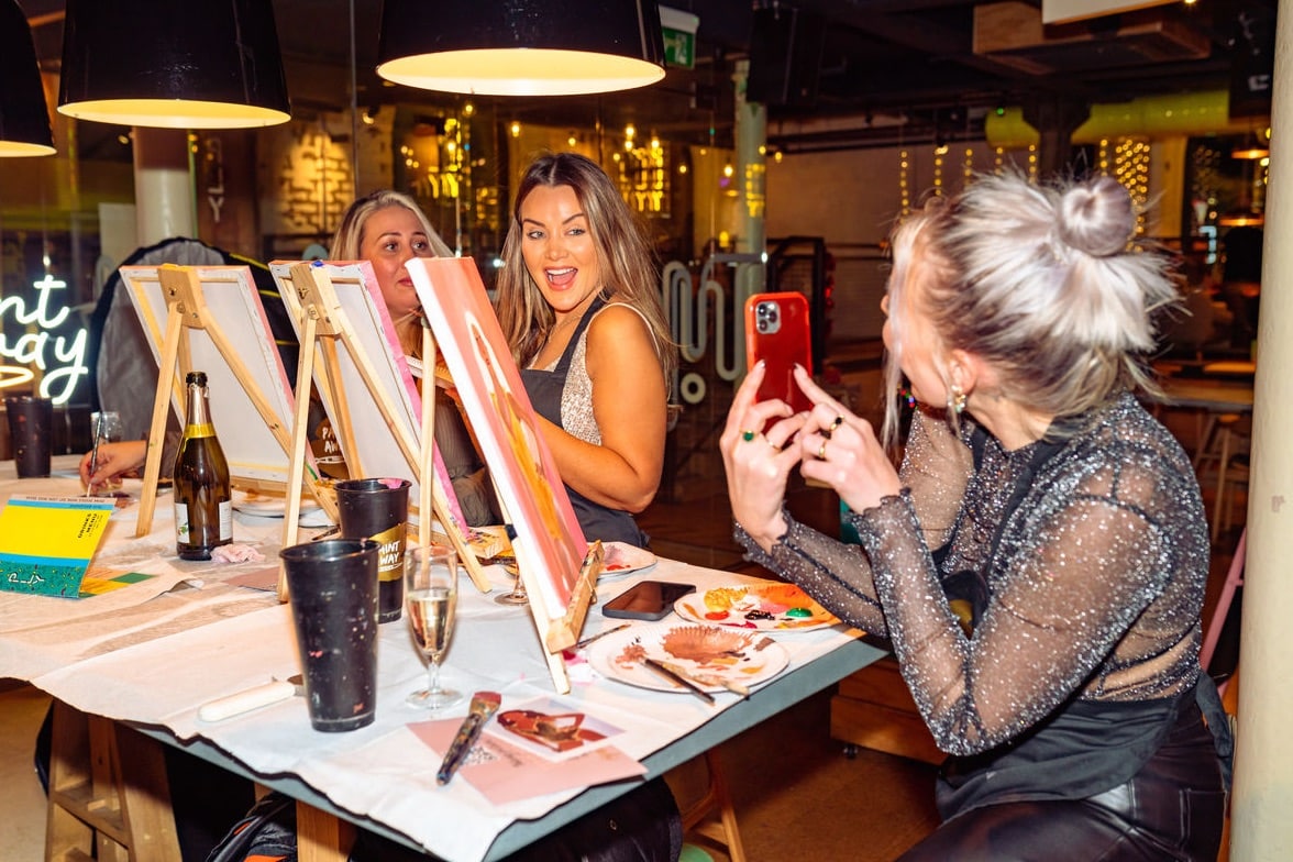Paint Away - Golden Lion - Eat, Sip and Paint at North Light | Chester.com